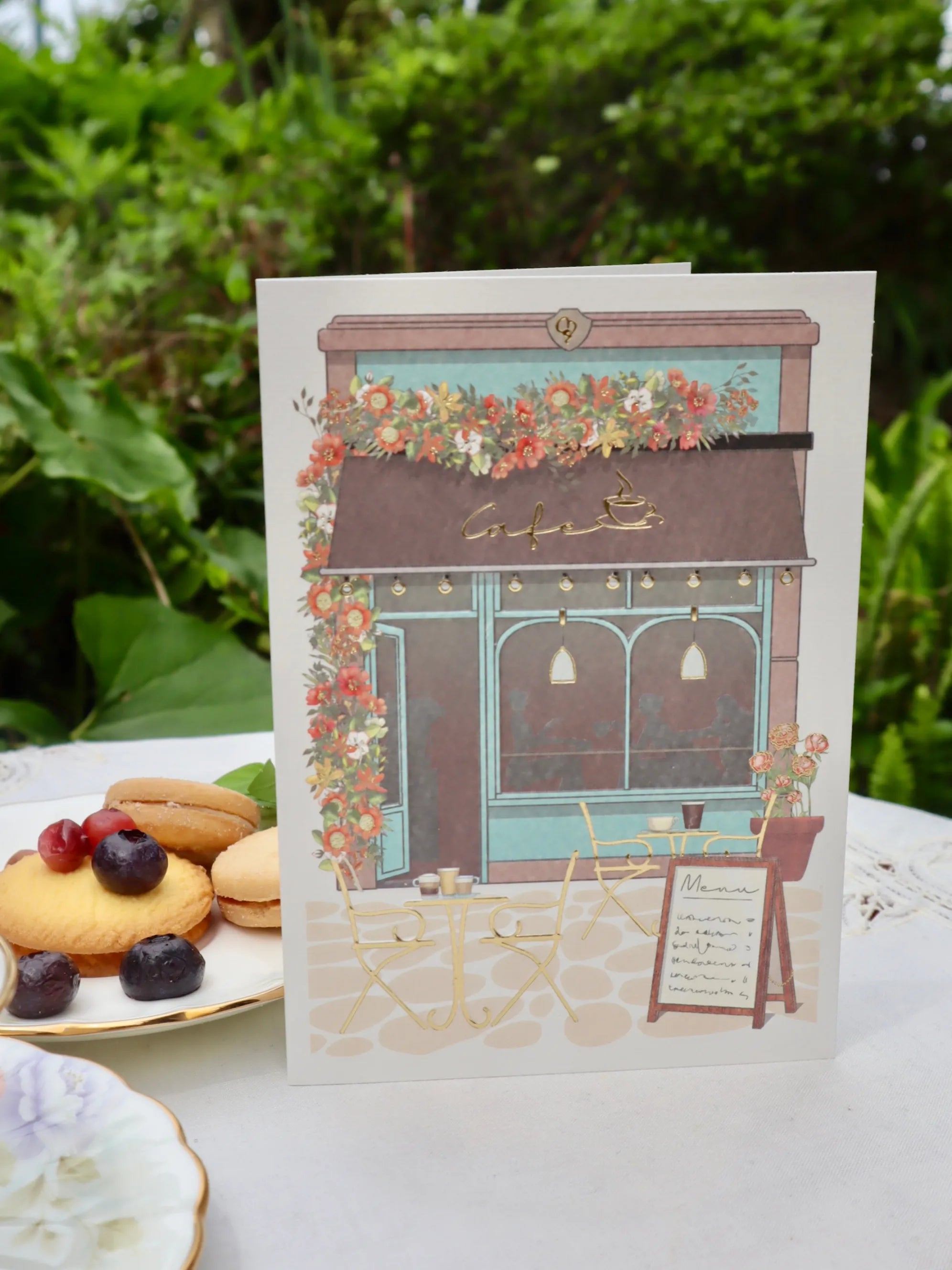 Carte Postal (café) – Les Bleuets